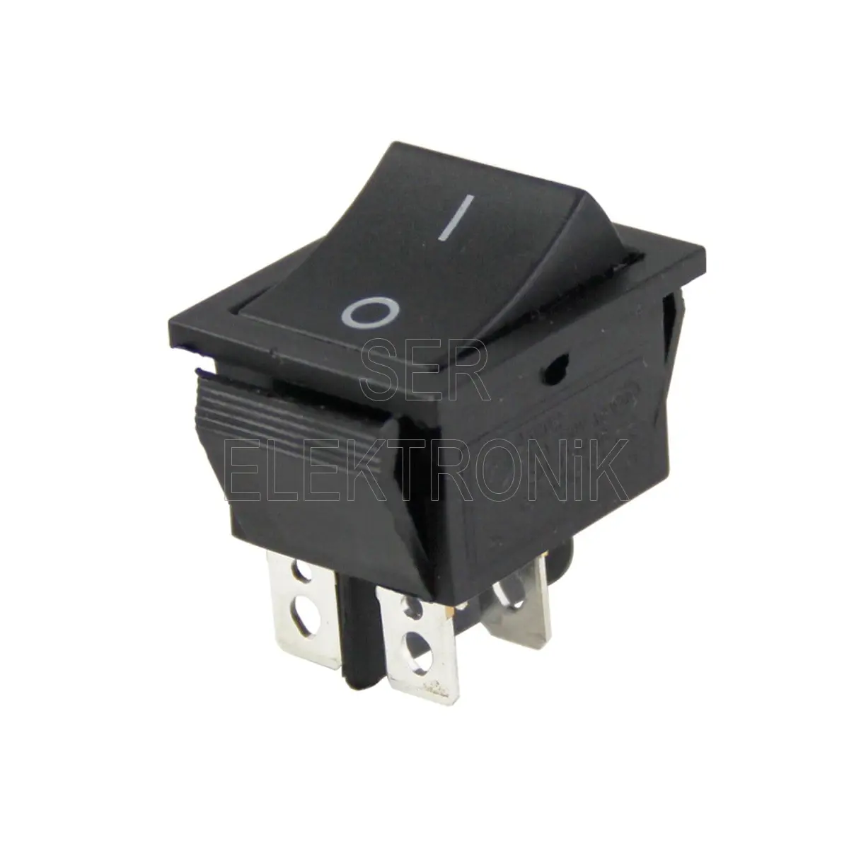 4 Pin On/Off Geniş Anahtar 30mm » Ser Elektronik