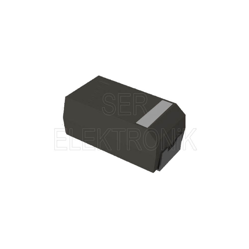 22uF 25V 10% C-Case SMD Tantal Kondansatör » Ser Elektronik