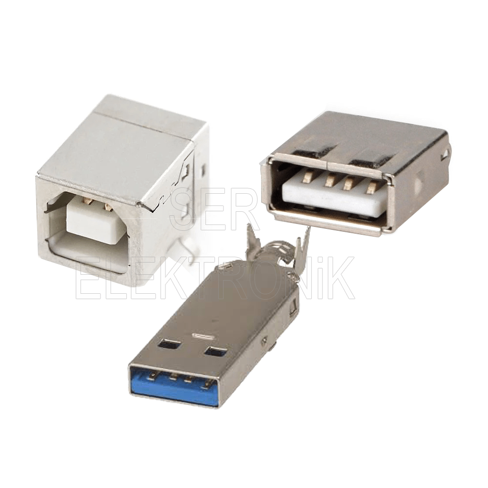 Konektör & Klemens & Jak » USB Konnektör Ürünleri ve Çeşitleri » Ser ...